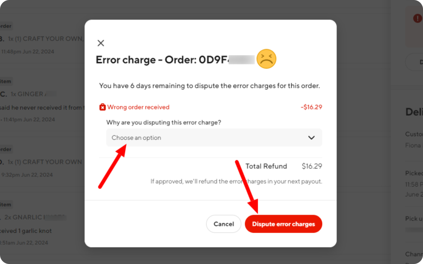 A Step-by-Step Guide to Disputing Order Errors on DoorDash and UberEats